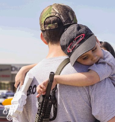 Gun advocates march in support of ‘Open Carry’