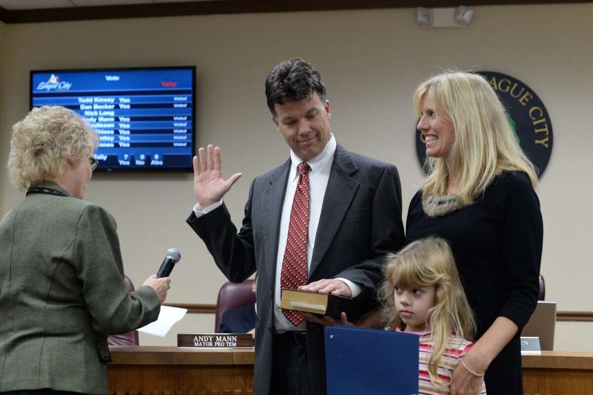 League City council member officially sworn