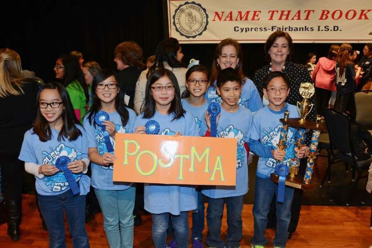 Postma ES students win Name That Book contest