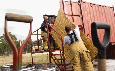 College’s flashover chamber a valuable training tool