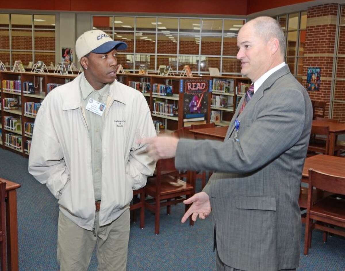 State representative recognizes CFISD employee for patriotic gesture ...