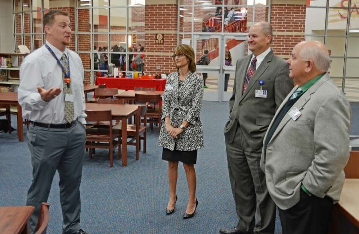 State representative recognizes CFISD employee for patriotic gesture ...
