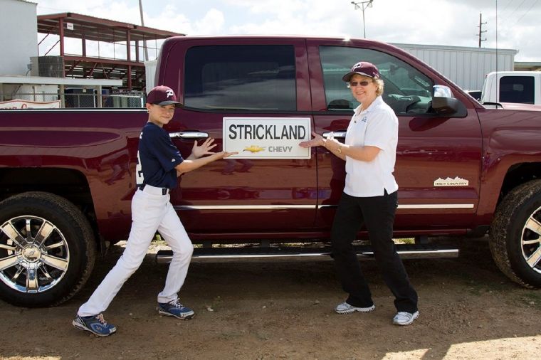 Strickland Chevrolet event helps Little Leaguers
