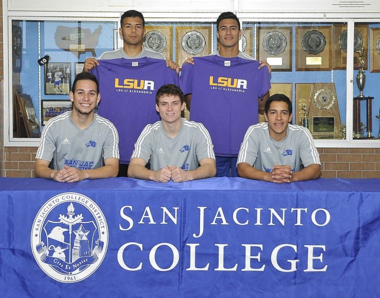 Five San Jac soccer players commit to LSUA