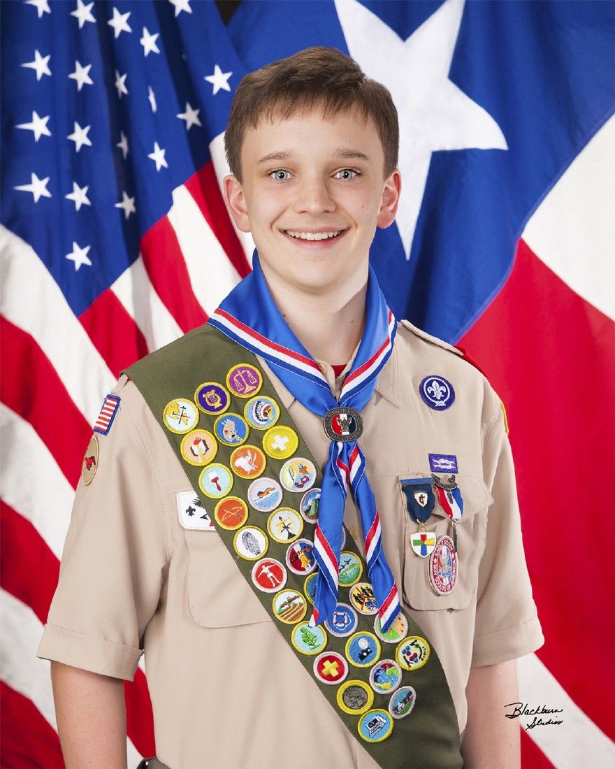 Memorial teen achieves Eagle Scout