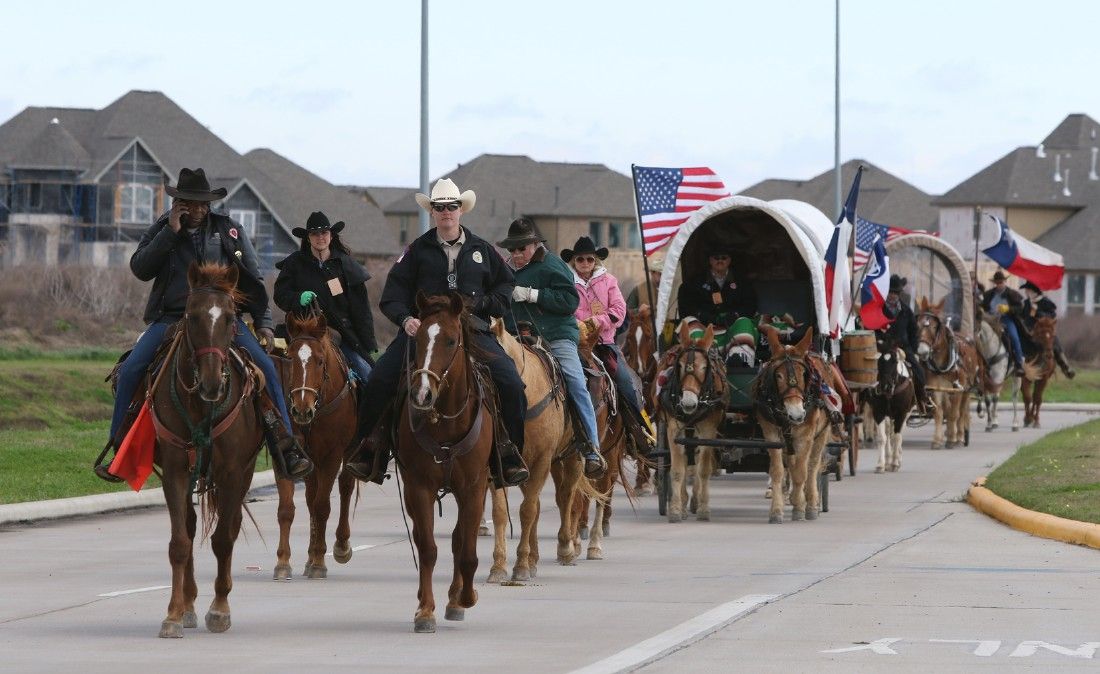Trail riders swarm Houston, kick off rodeo season