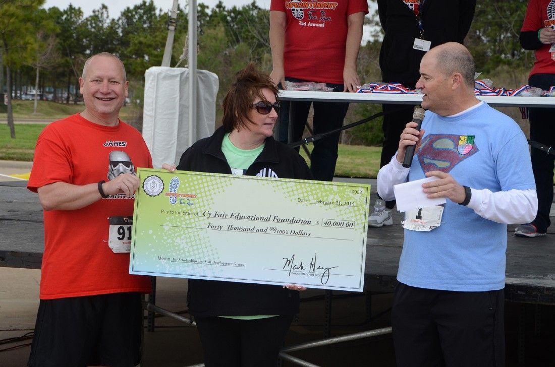 Superintendent Fun Run raises more than $40,000 in second year