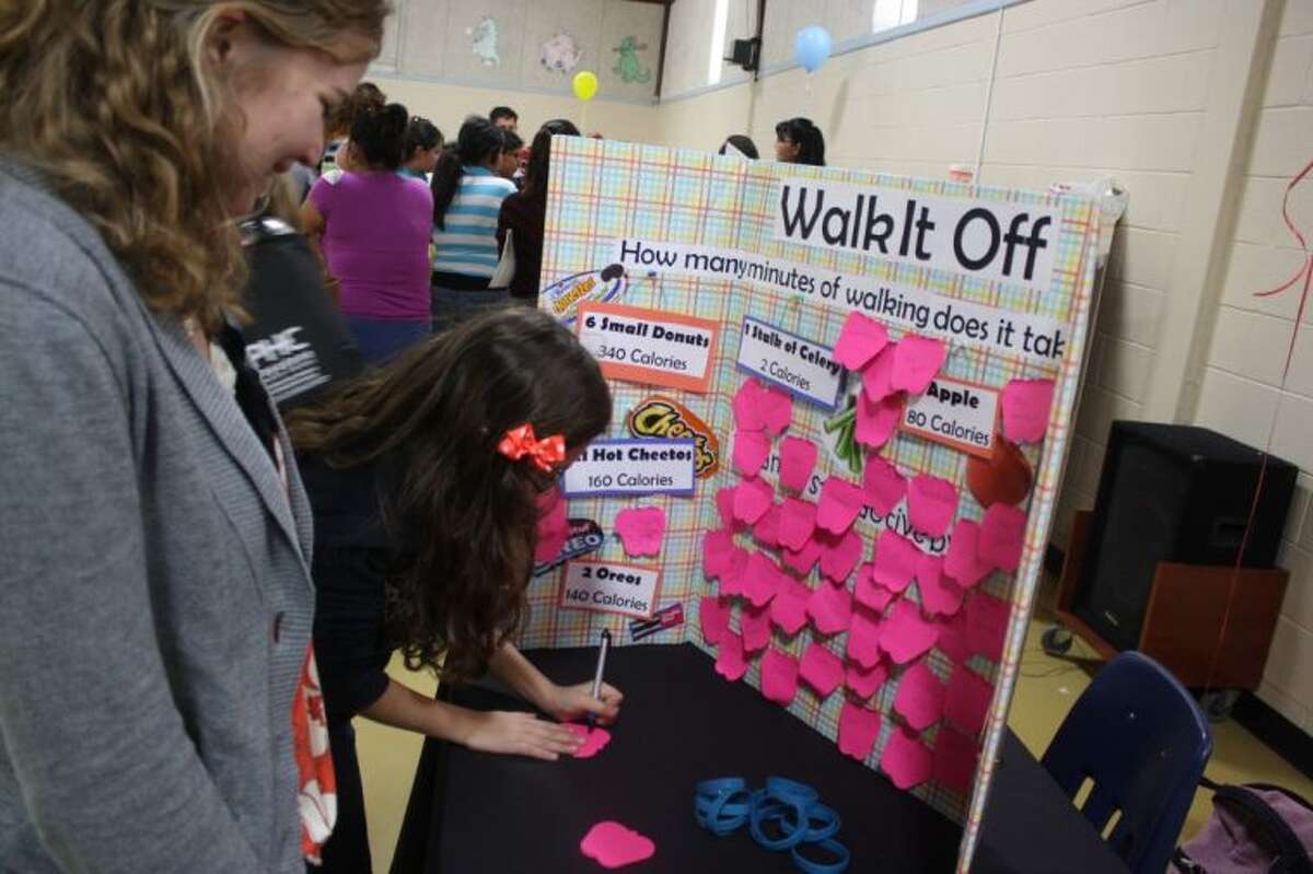 Health fair for students, parents and community at South Shaver Elementary