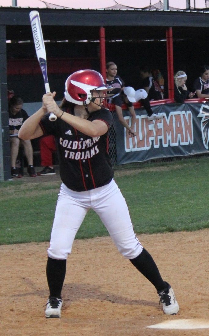Huffman Lady Falcons defeat Lady Trojans in three innings