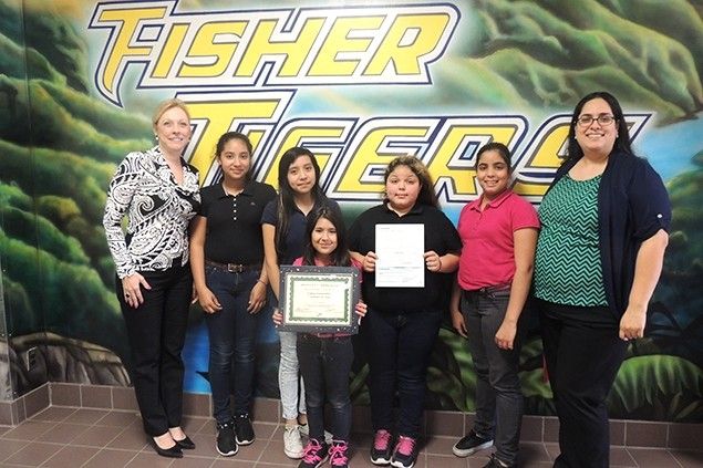 Fisher Elementary Student Council raises more than $1,250 for migrant ...