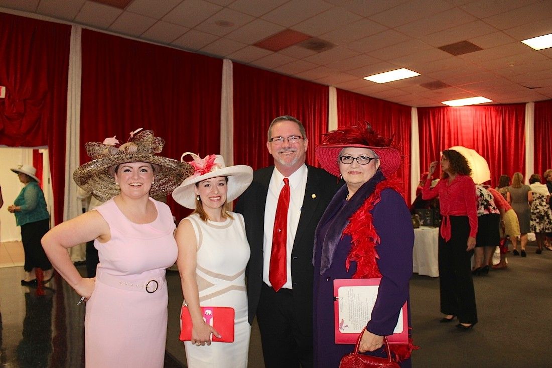Red Hat Luncheon shatters records for literacy