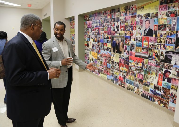 HCC Spring Branch celebrates impact on community with wall of photos