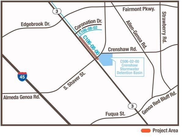 HCFCD begins project to reduce area flooding risks