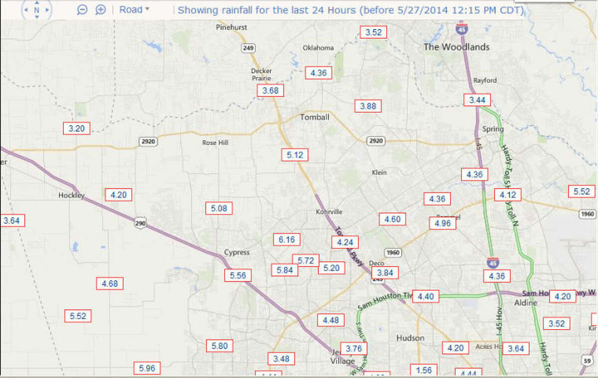 Harris County Flood Control District monitoring creeks and bayous