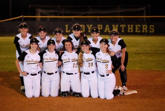 Lady Panthers cover the bases and most of the outfield, too, on All ...