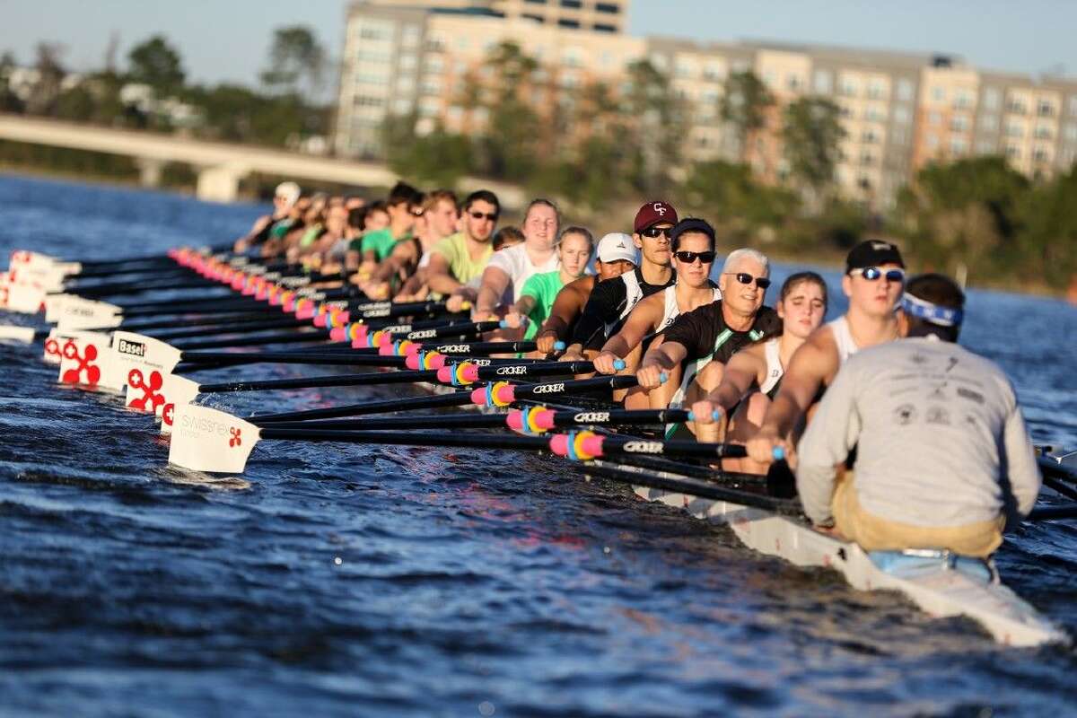 Rowing Club of the Woodlands hosts Stämpfli Express shell