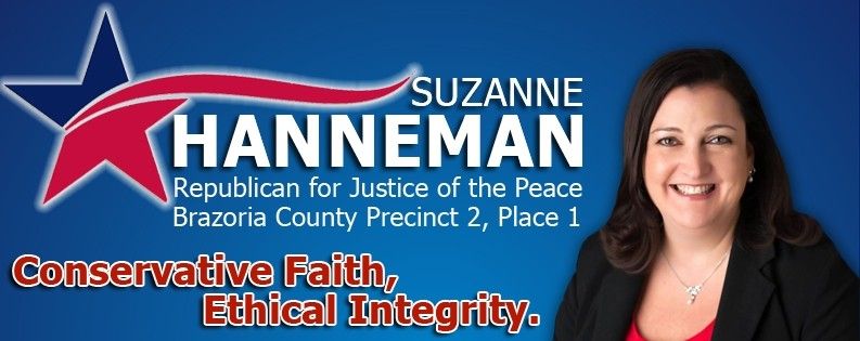 Hanneman announces candidacy for Brazoria County Justice of the Peace ...