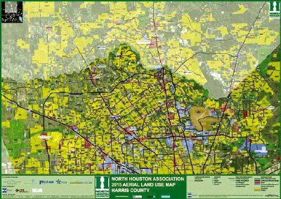 2015 Aerial Land Use Maps available from the North Houston Association