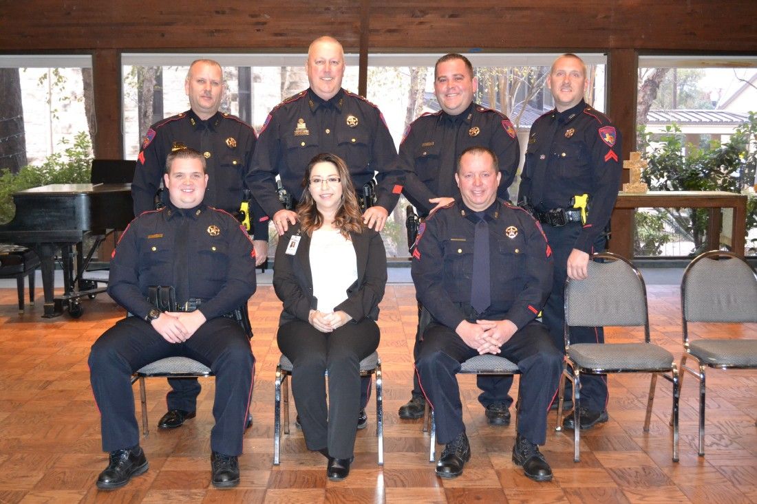 Precinct 4 Constable Mark Herman promotes employees