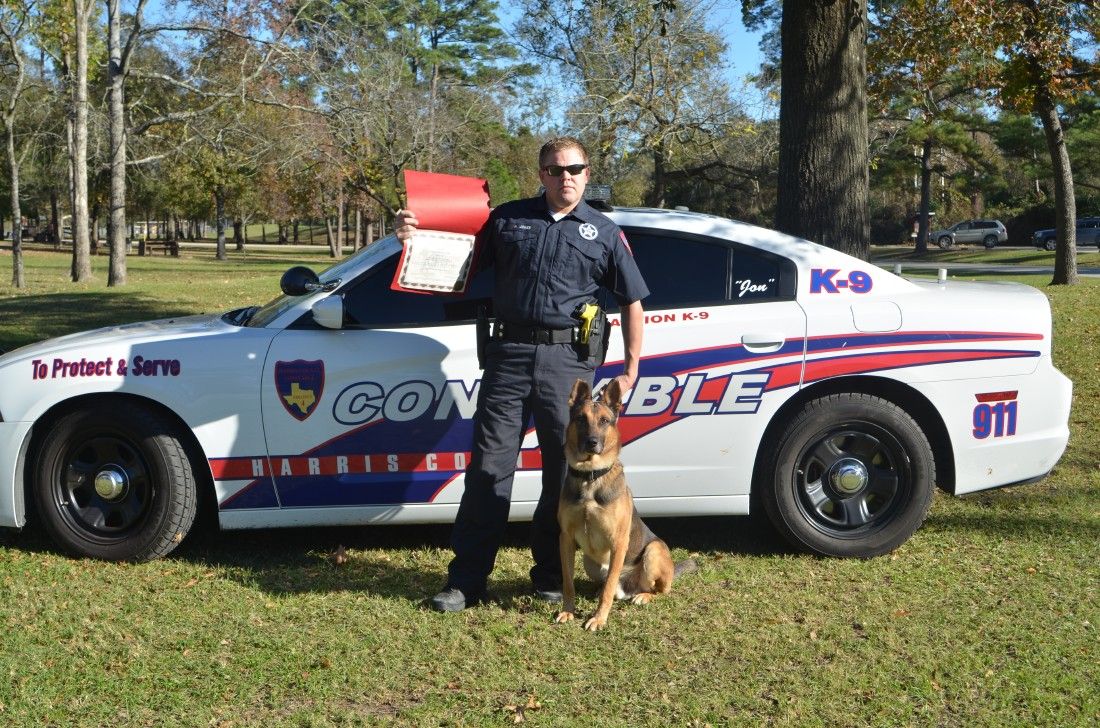 K9s4COPS donates K9 to Precinct 4 constable