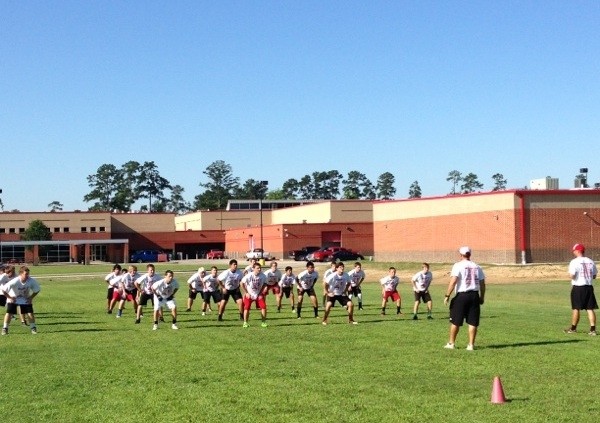 Splendora ISD hosts football camp to create Wildcats