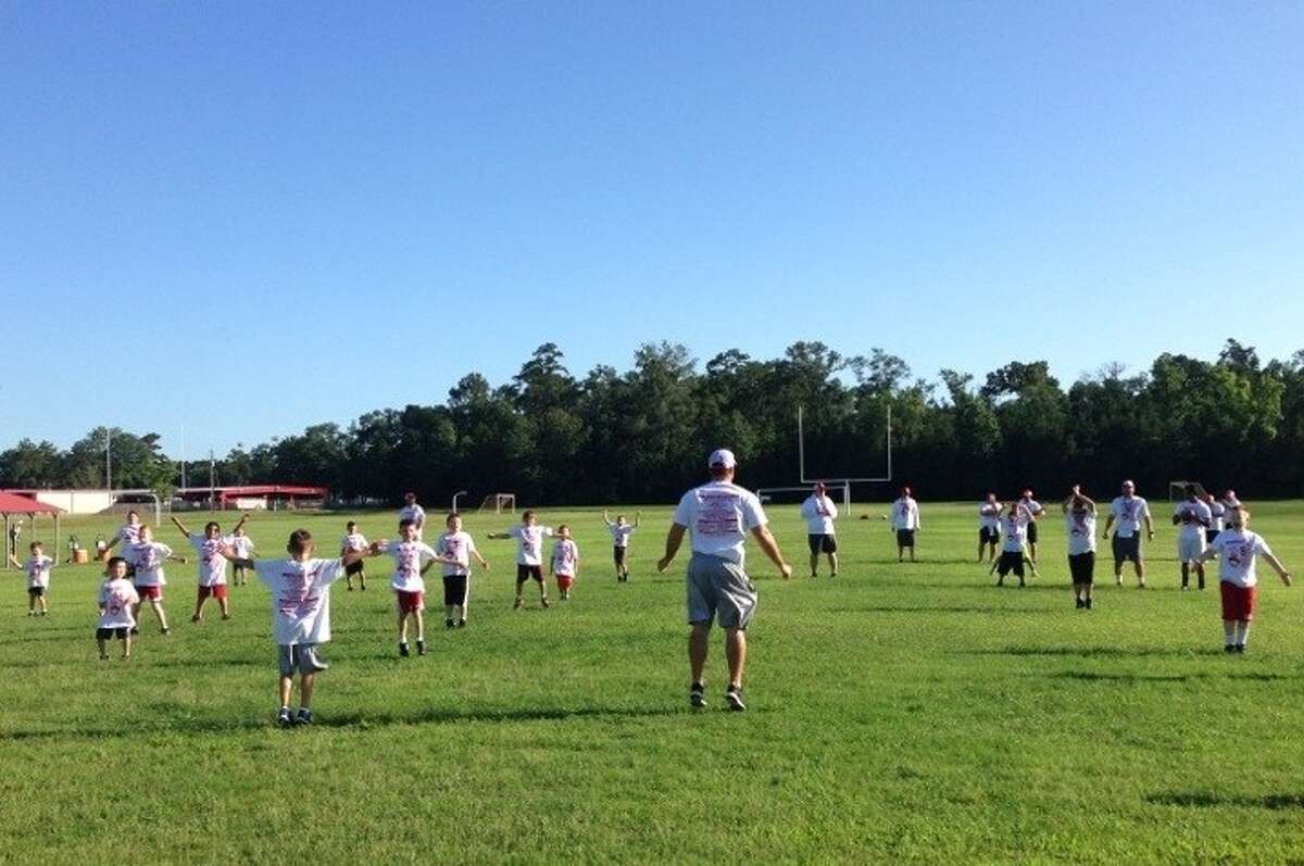 Splendora ISD hosts football camp to create Wildcats
