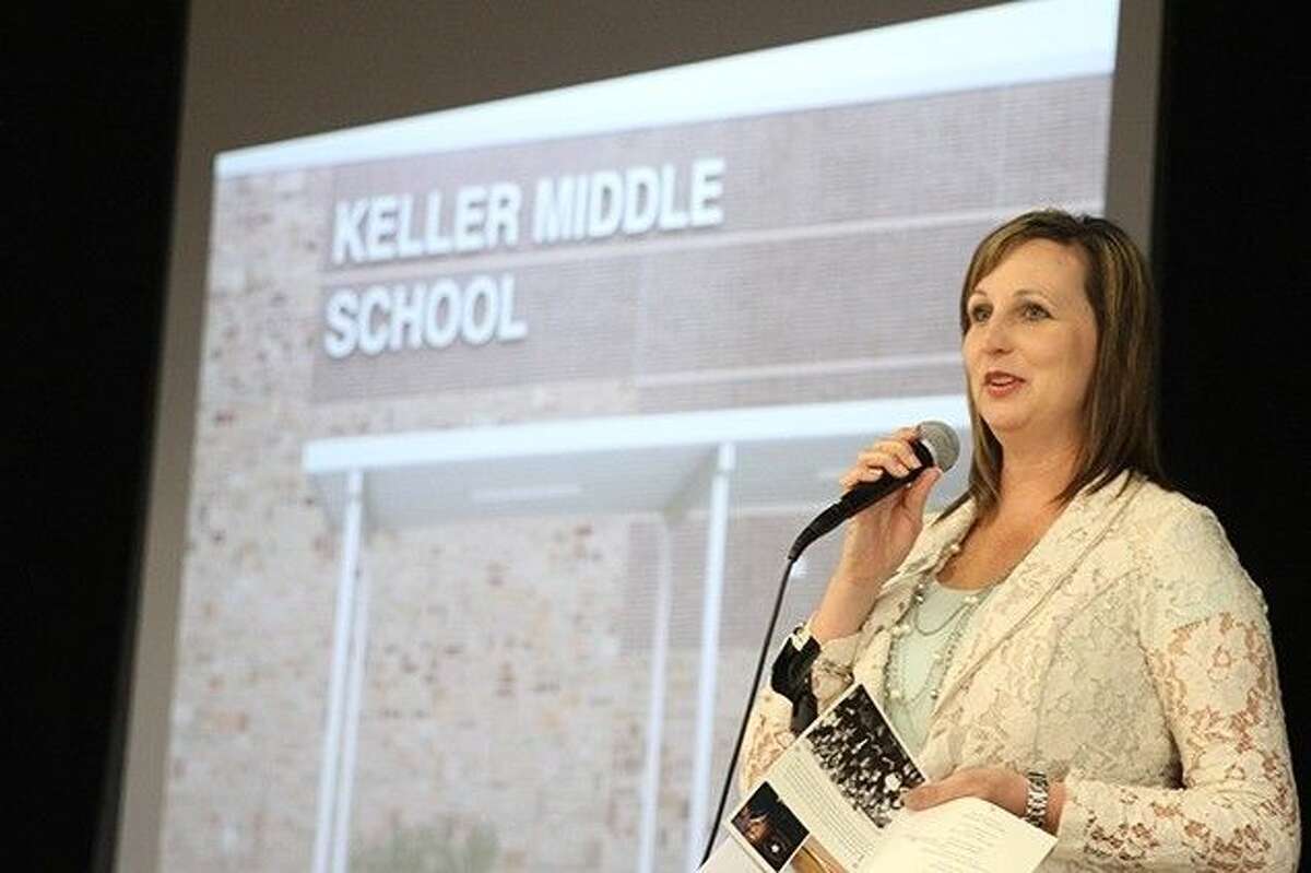 Keller Middle School holds dedication ceremony