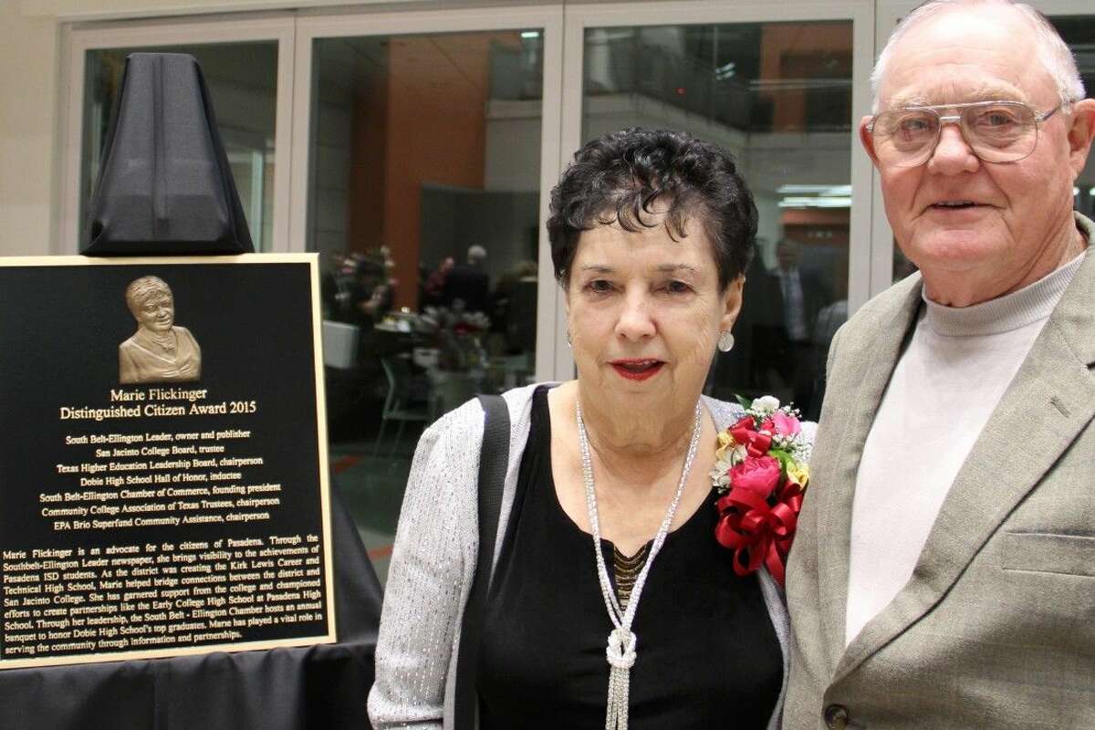 Flickinger ‘blessed’ to be recognized as Pasadena ISD Distinguished Citizen