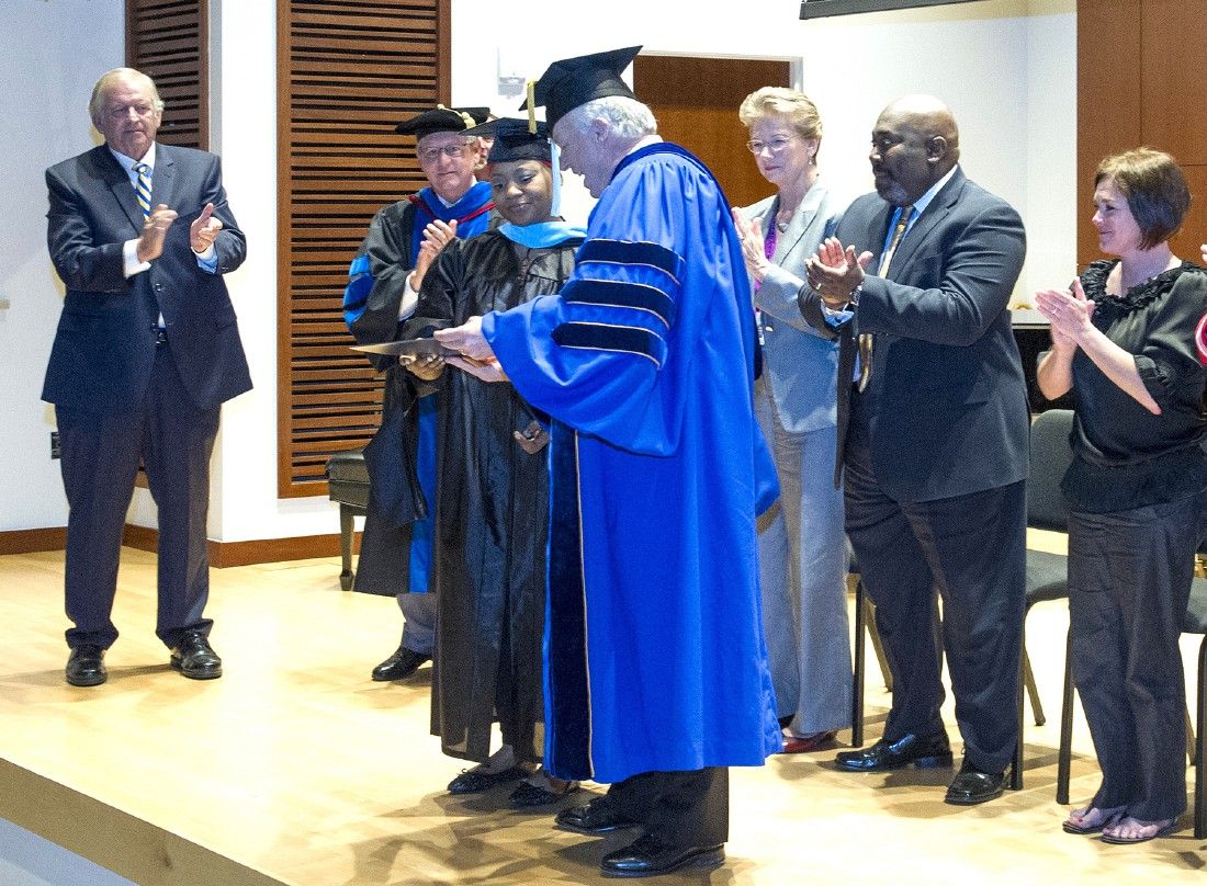 LSC-Kingwood holds surprise ceremony for educator