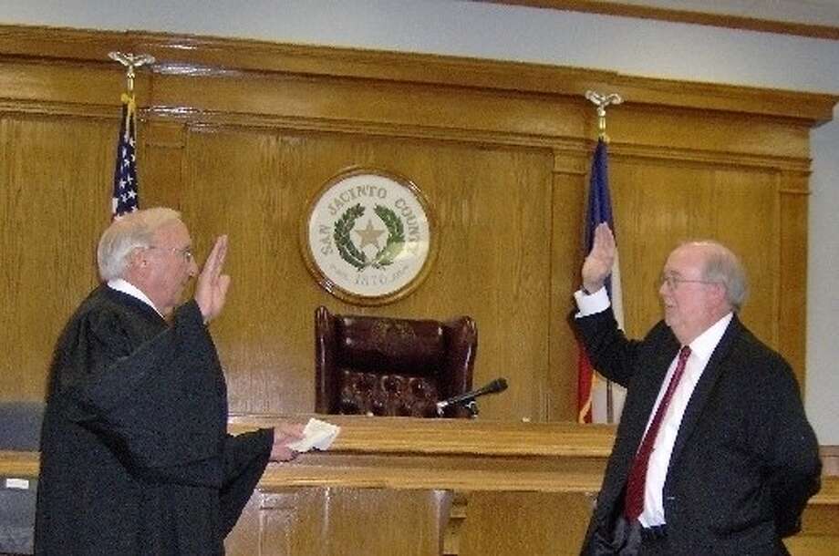 Trapp sworn in as new district attorney for San Jacinto County ...