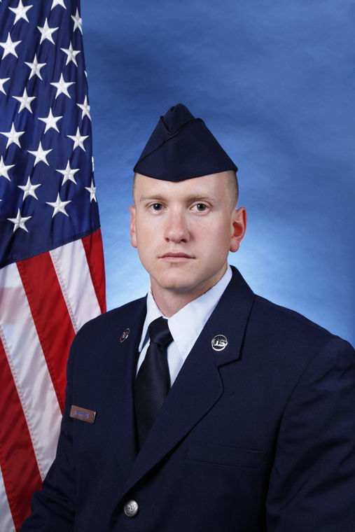 MILITARY SALUTE: Cody Morrison of Spring