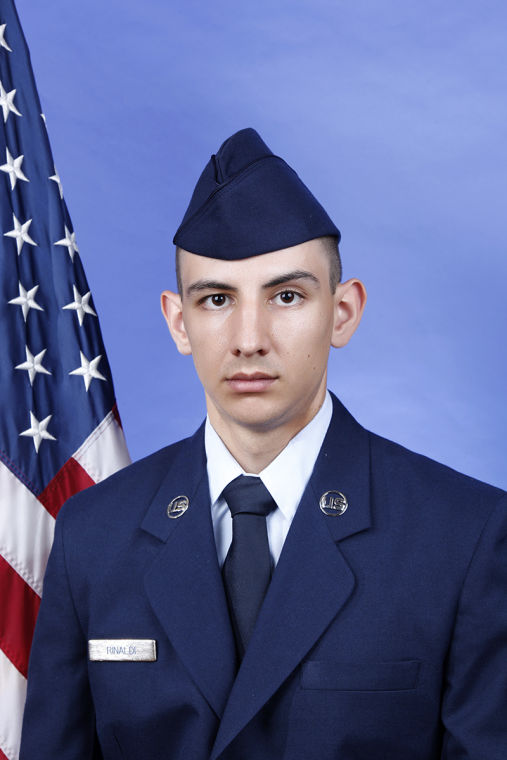 MILITARY SALUTE: Joseph Rinaldi of Cypress