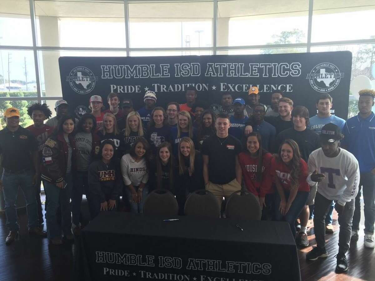 NATIONAL SIGNING DAY: Humble ISD has 34 athletes sign on National ...