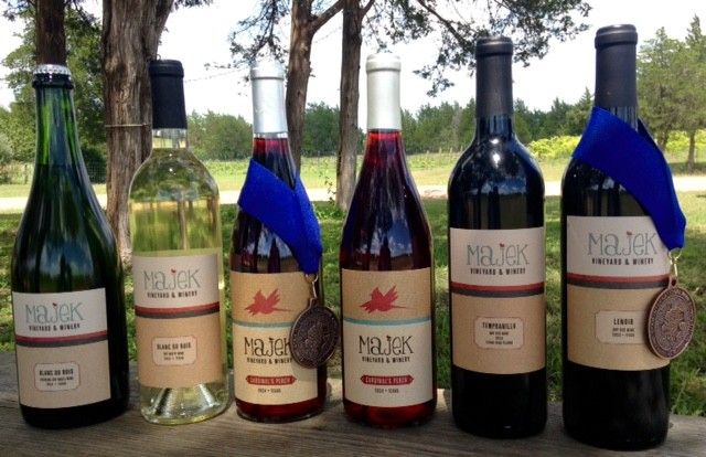 Majek Vineyard & Winery awarded 8 medals in the 2015 Lone Star ...