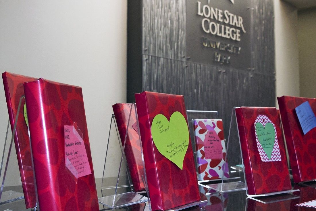 LSC-University Park library sets up readers on blind dates with books