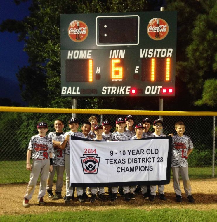 Tomball wins District 28 Little League title