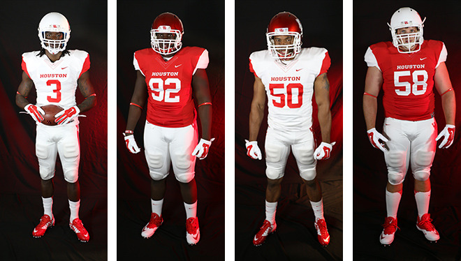 COLLEGE FOOTBALL: UH unveils new uniforms - Houston Chronicle