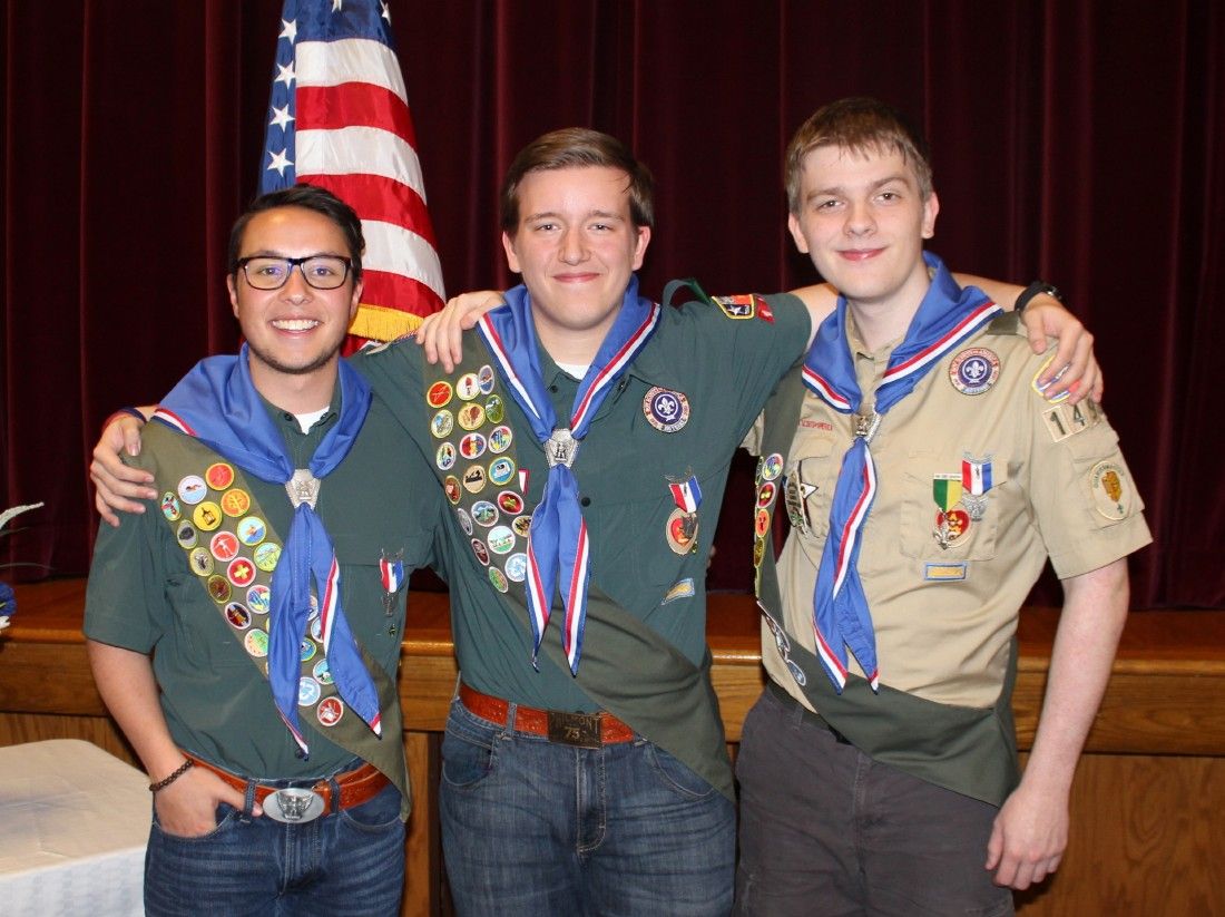 Three local boys earn Eagle Scout Award