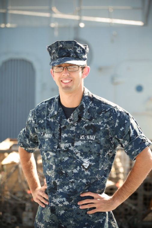 Navy Fireman from Deer Park serves aboard USS Somerset