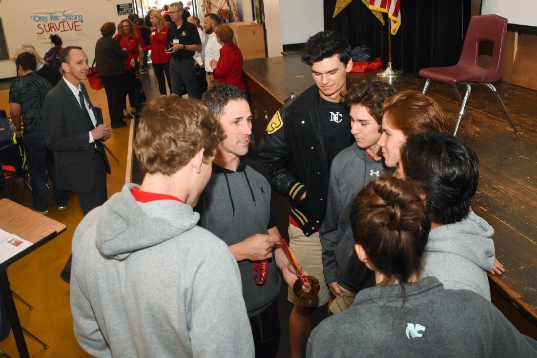 Olympic gold medalist Hedrick finding purpose, motivating others