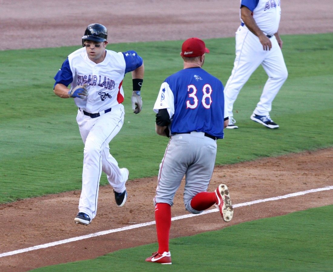 PRO BASEBALL: Skeeters leave Sugar Land in first place