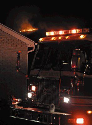 Late night fire destroys business