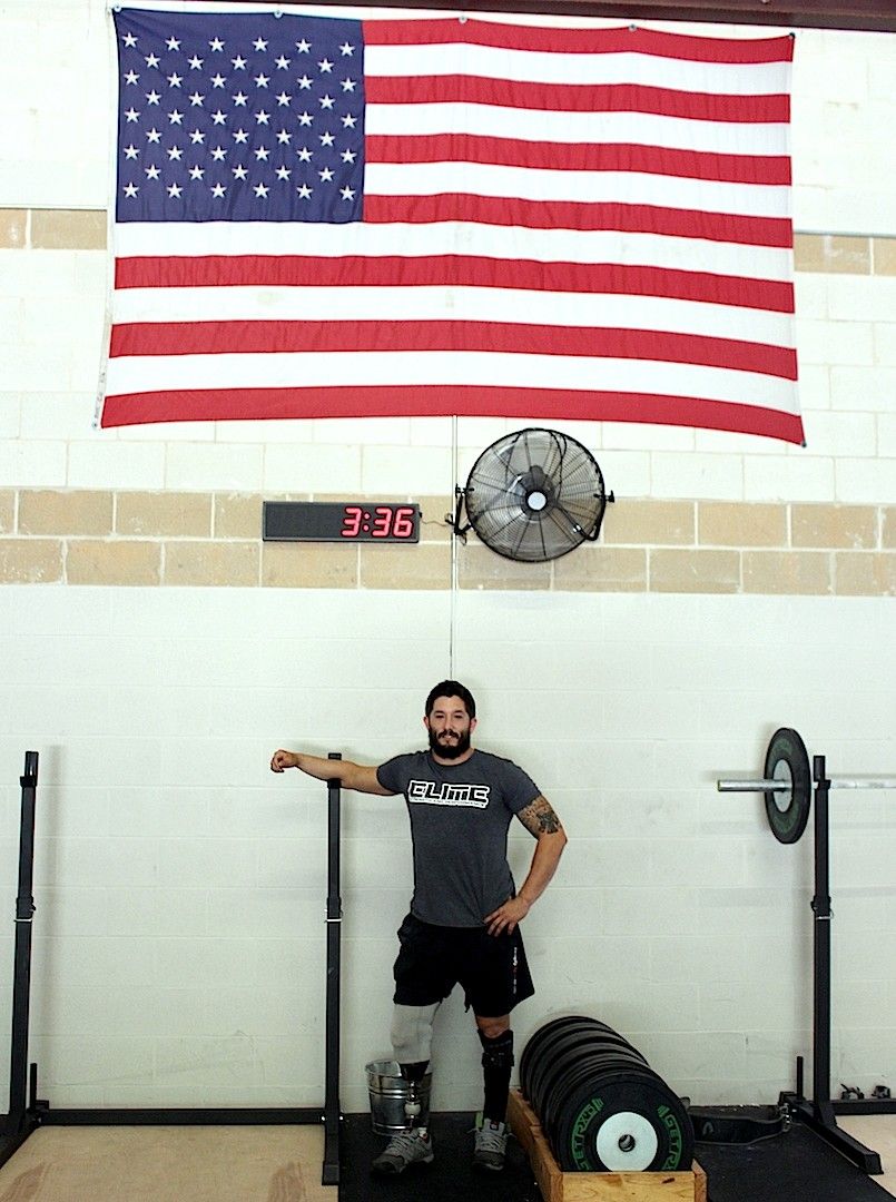 Wounded vet offers help and hope to others through exercise