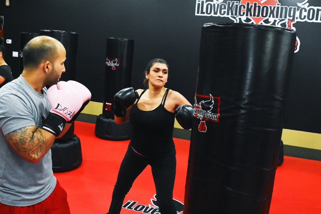 New kickboxing gym helps people “kick” their way into shape