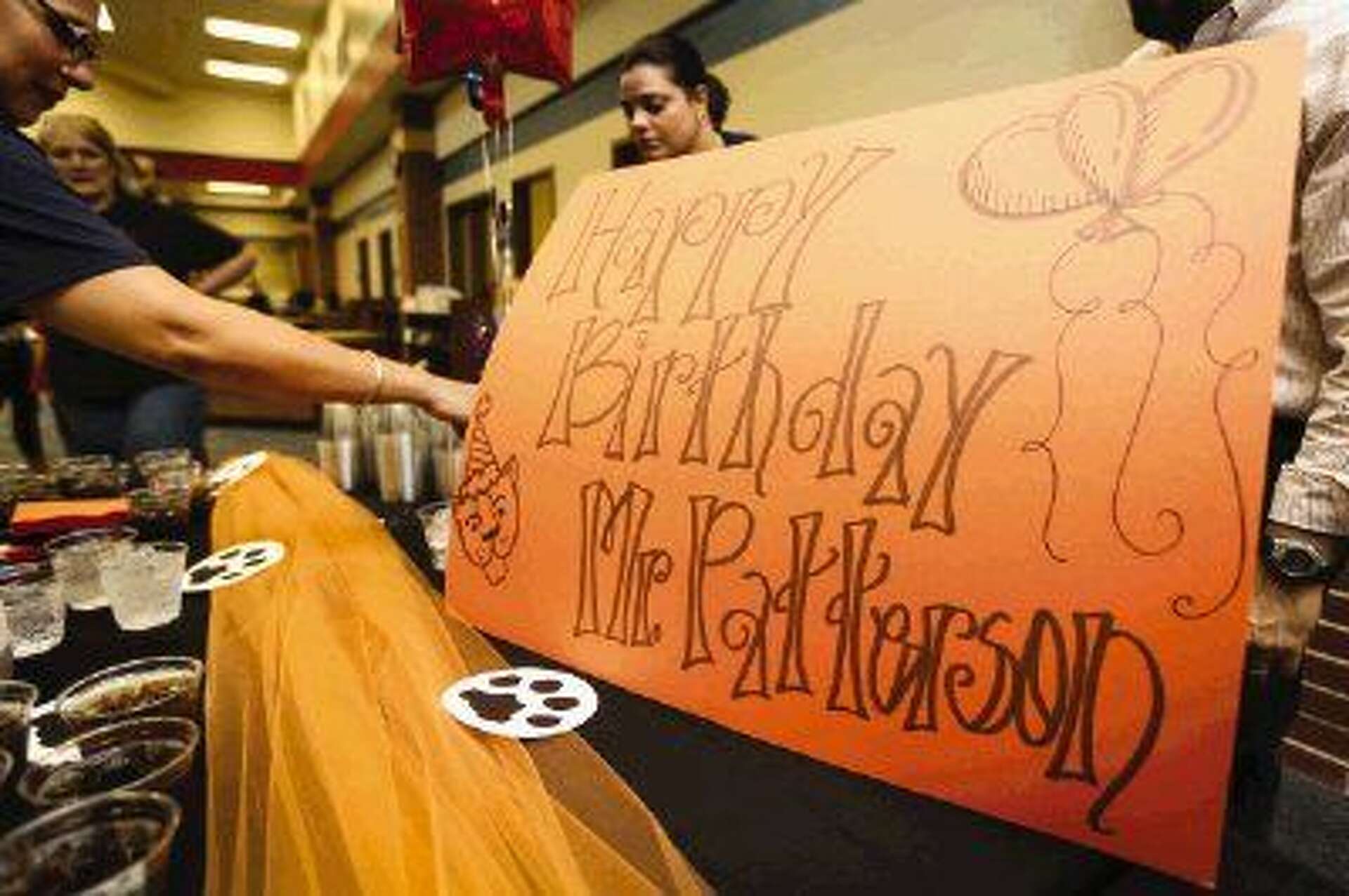 Patterson gets big birthday surprise