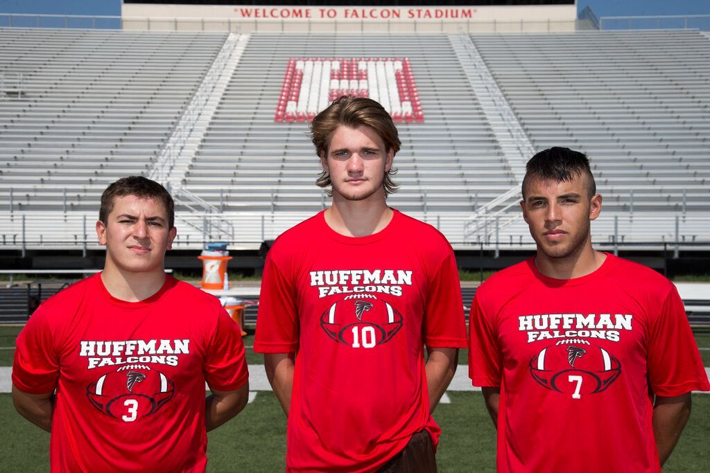 FOOTBALL: Huffman Triple Threat