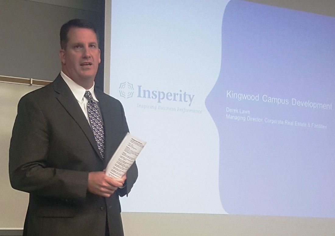 Details given for fourth building on Insperity Kingwood campus