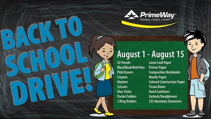 PrimeWay hosts community back-to-school drive