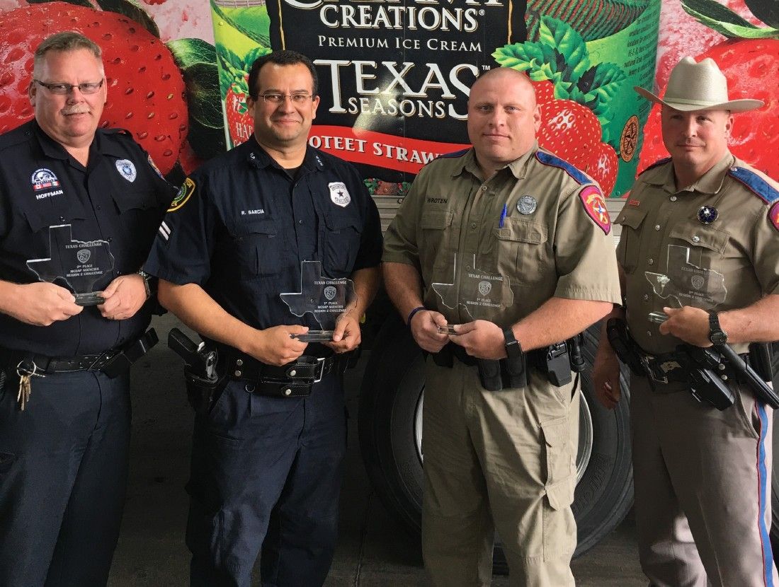 La Porte police celebrates member’s achievement at regional and state level