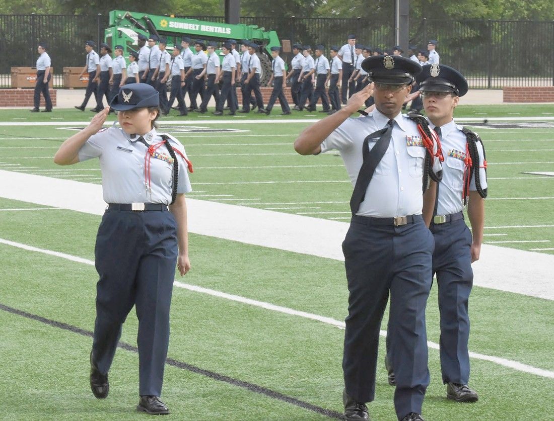 14th annual Pass in Review showcases AFJROTC cadets